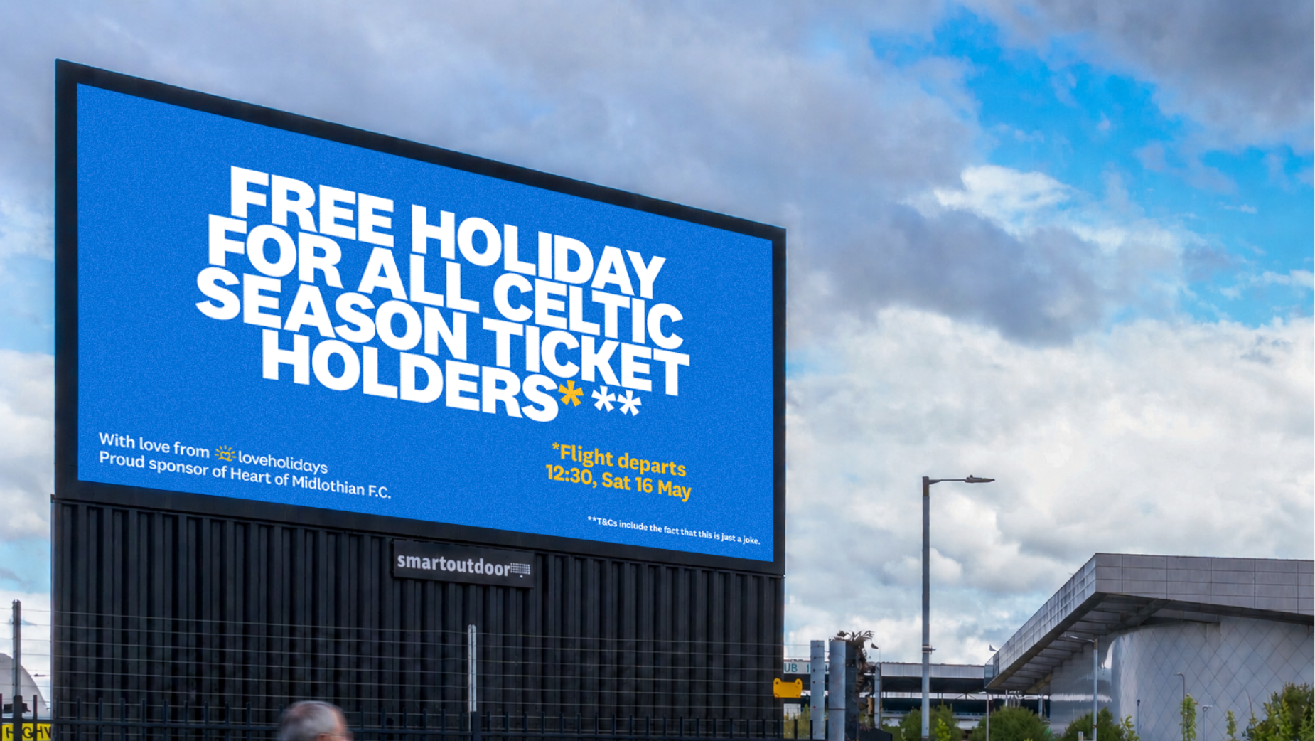 loveholidays Sends Celtic Fans on Holiday for Hearts Showdown | LBBOnline