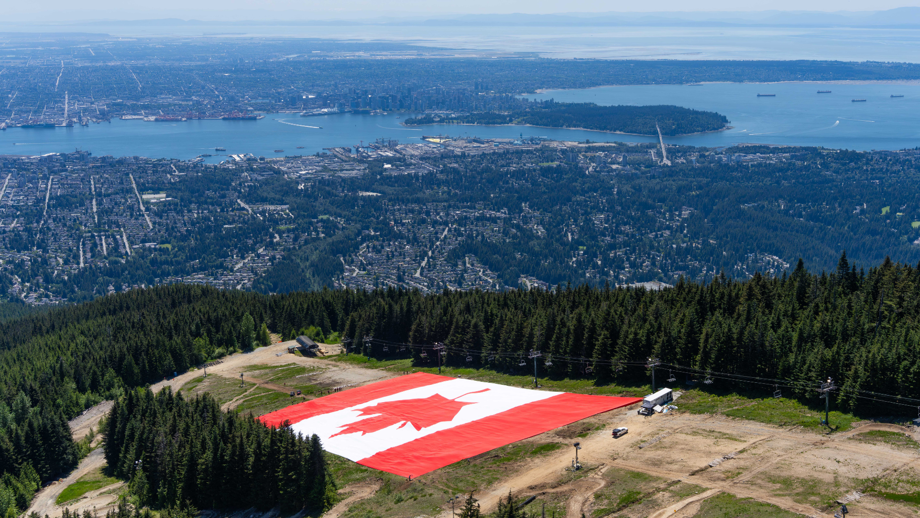 A Mountain-Sized Display of Canadian Pride | LBBOnline