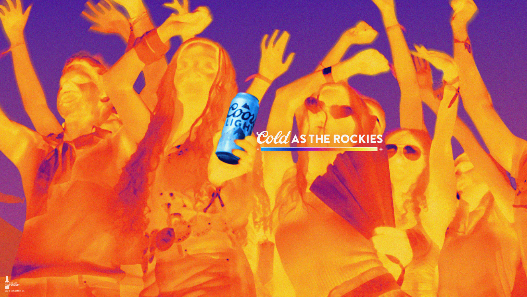 Coors Light Glows Blue in Sea of Summer Heat in Infrared Campaign ...