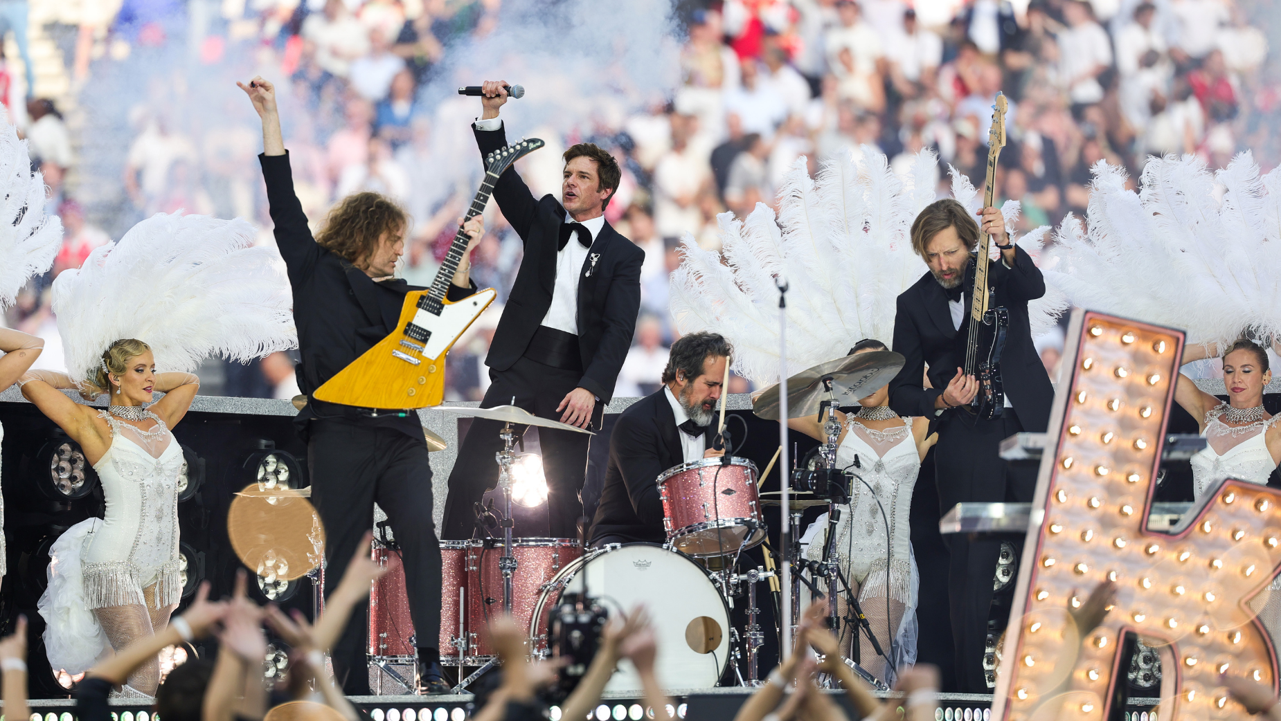 The Killers Rock the UEFA Champions League Final Kick off Show ...