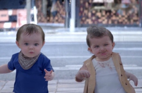 Water Babies Evian Commercial Angel Branding Evian Is One Of The
