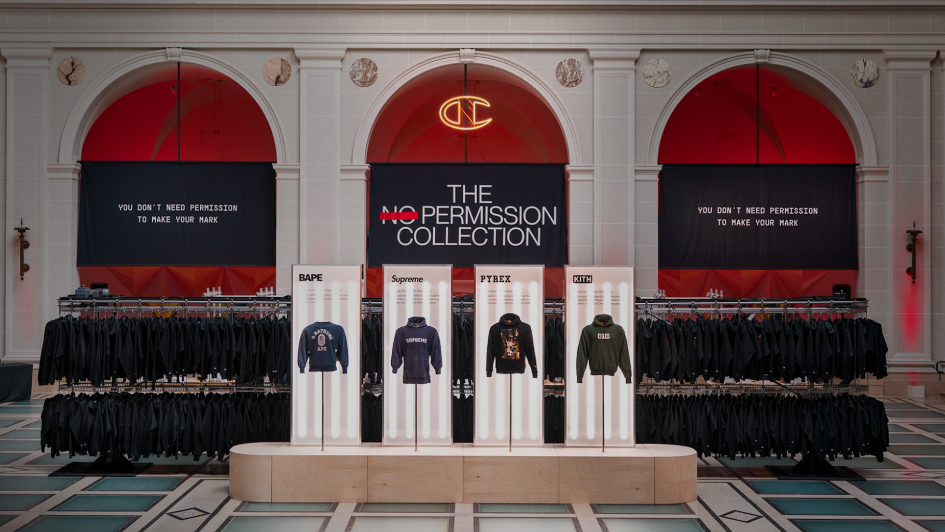 Champion Unveils the 'No Permission' Collection at Brooklyn Museum ...