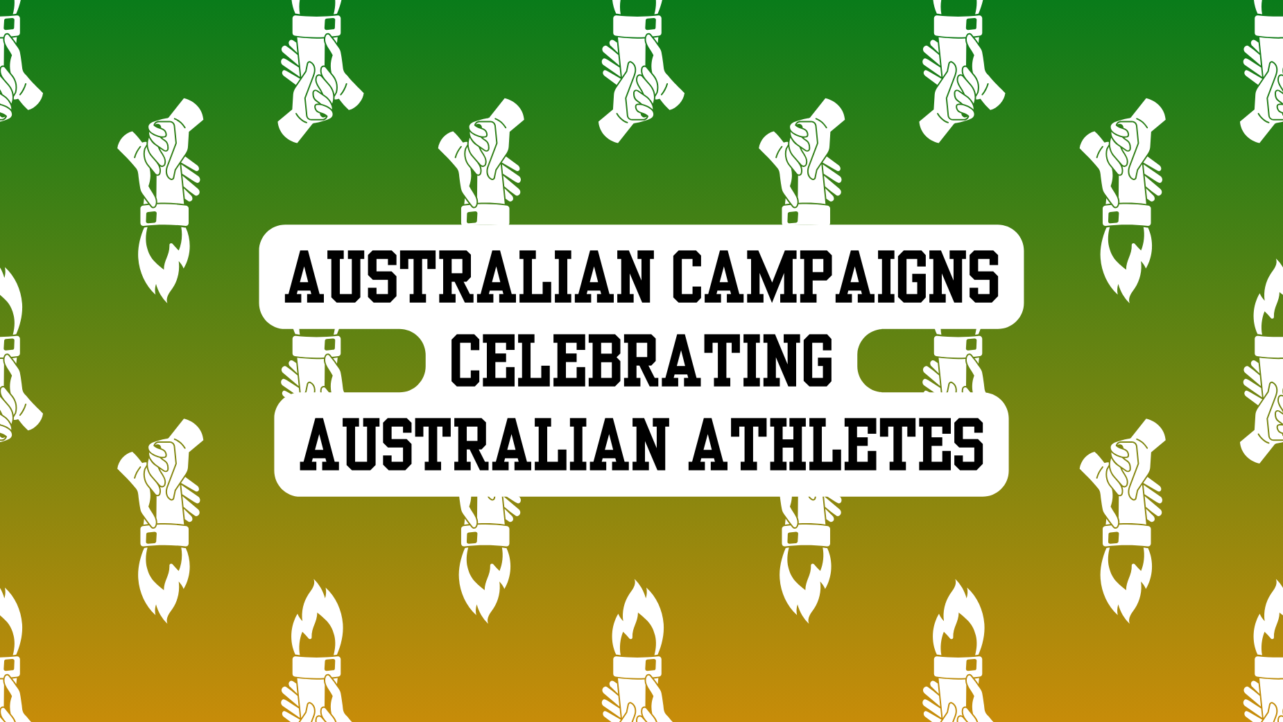 AUSSIE, AUSSIE, AUSSIE! The Olympic Ads Sharing Their Support for ...