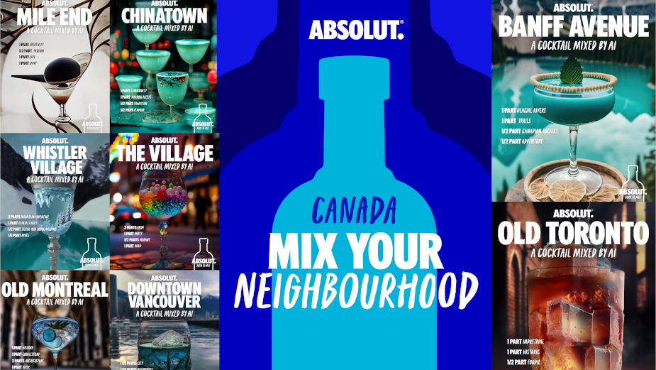 Absolut Vodka Invites Canadians to ‘Mix Your Neighbourhood’ with AI ...
