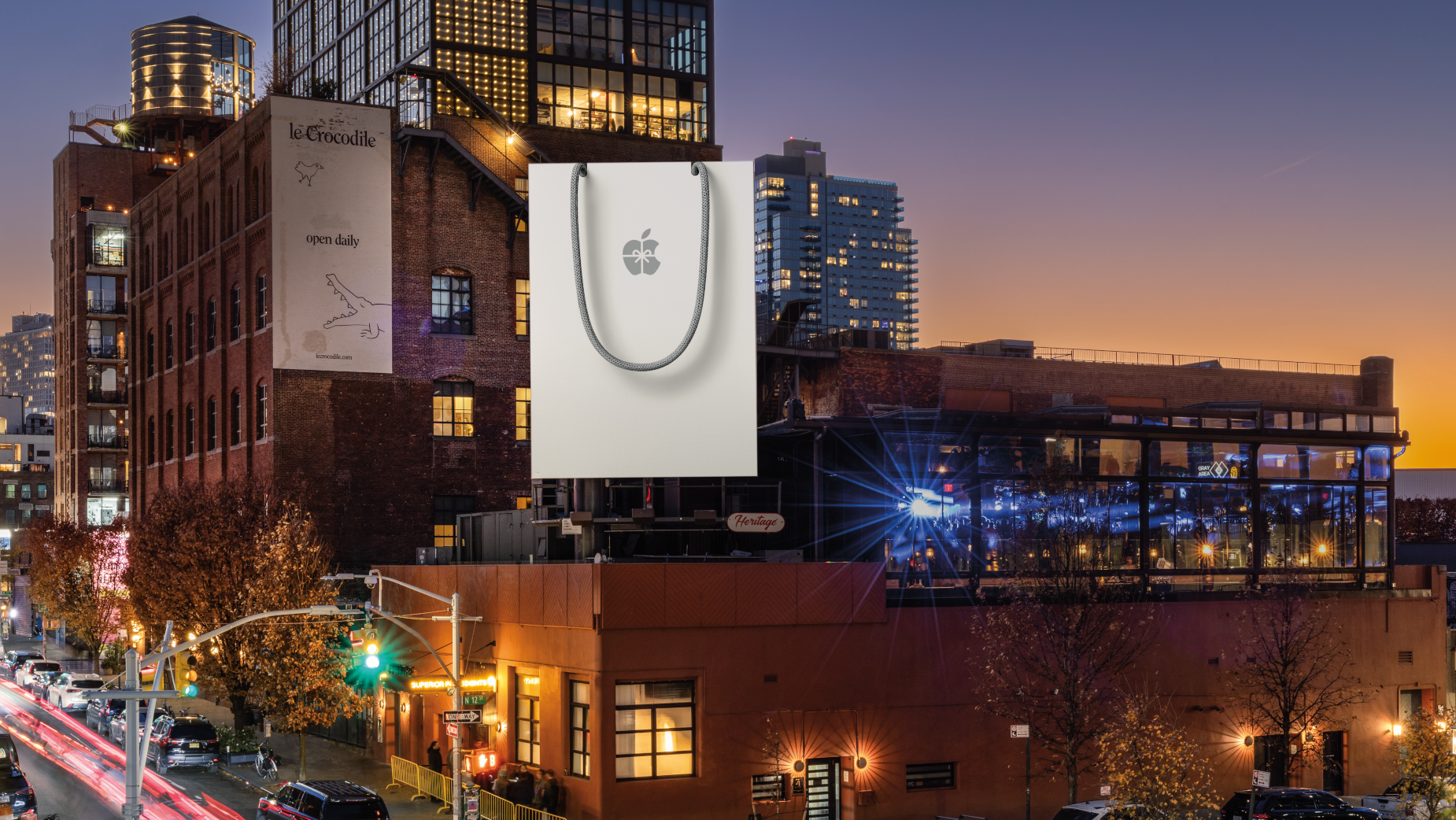 Wonder Awaits inside Apple’s Iconic White Bag Billboards | LBBOnline