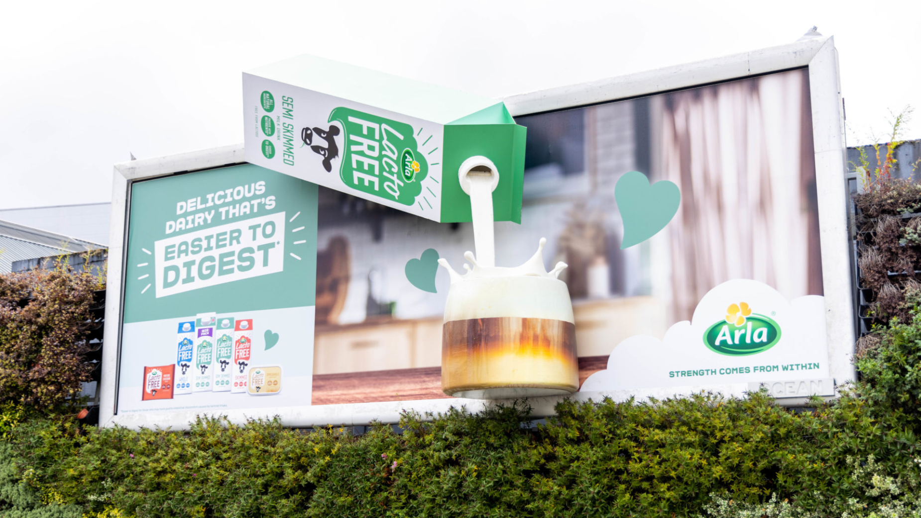 3D Special Build for Arla Lactofree Wins Top Place in OOH Effectiveness ...