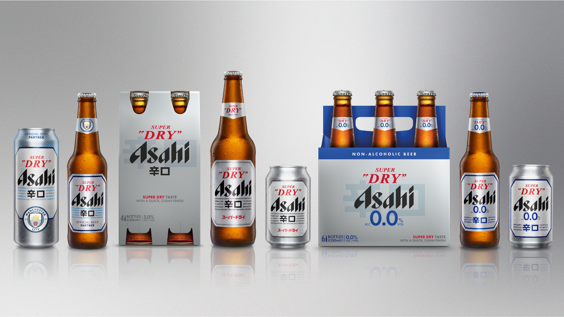 Purple Creative Refreshes Global Packaging for Asahi Super Dry beer ...