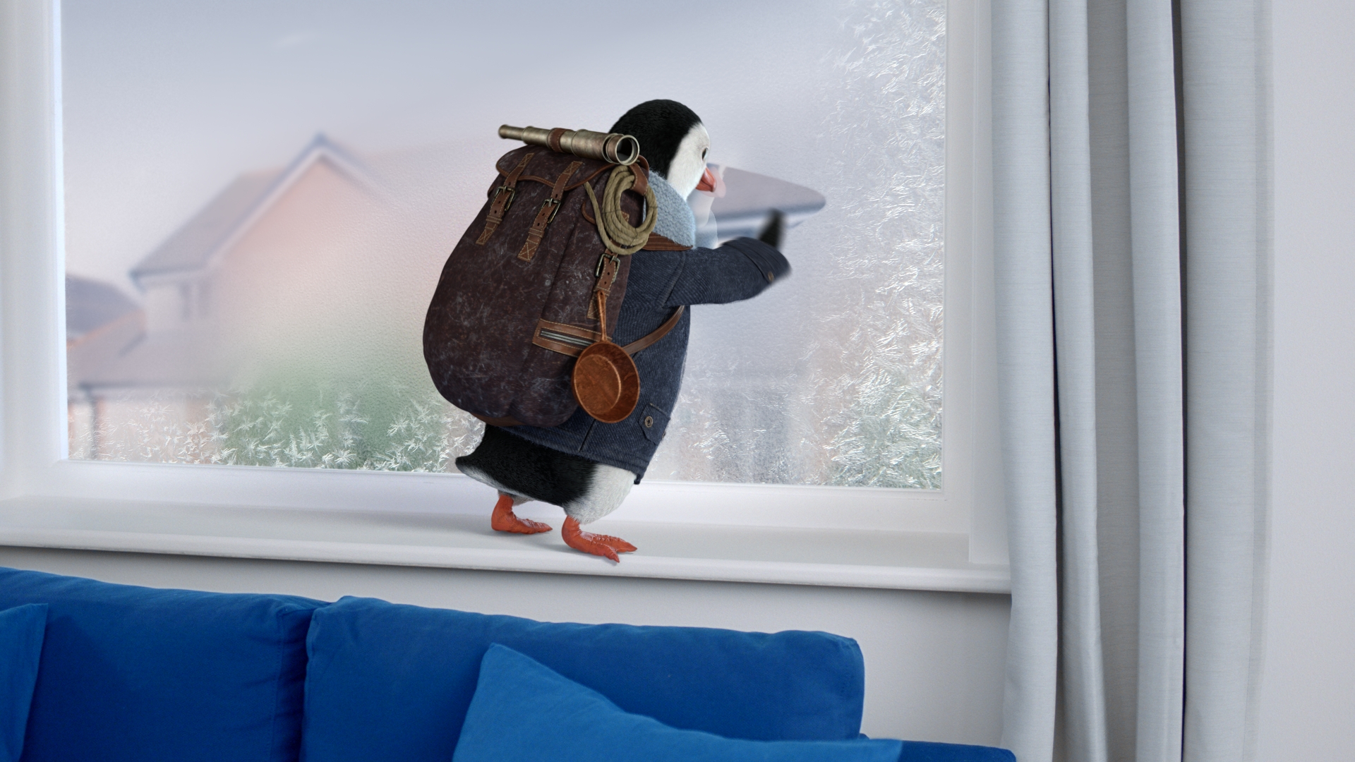 Wilbur the Adorable Penguin Stars in Filament Post's Latest British Gas ...
