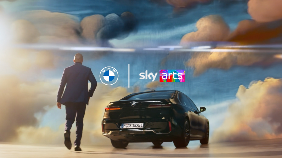 Striking AI Visuals Blend with Futuristic Features for BMW's Sky Arts Collaboration | LBBOnline