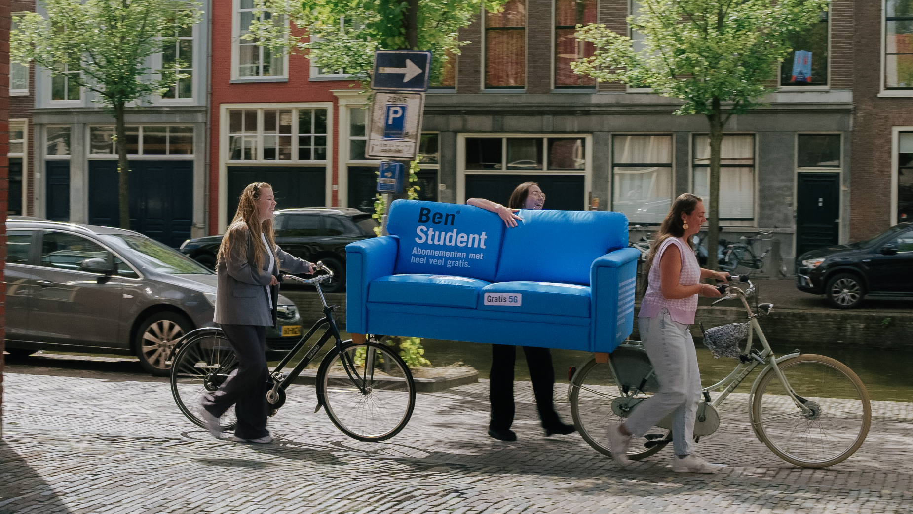 Telecom Provider Ben Surprises Students in Dutch Cities with Free ...