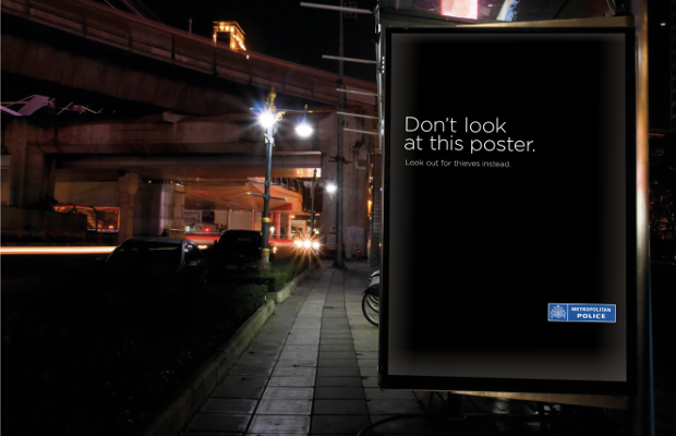 MET Police Launches 'Look Up. Look Out' Anti Theft Campaign | LBBOnline