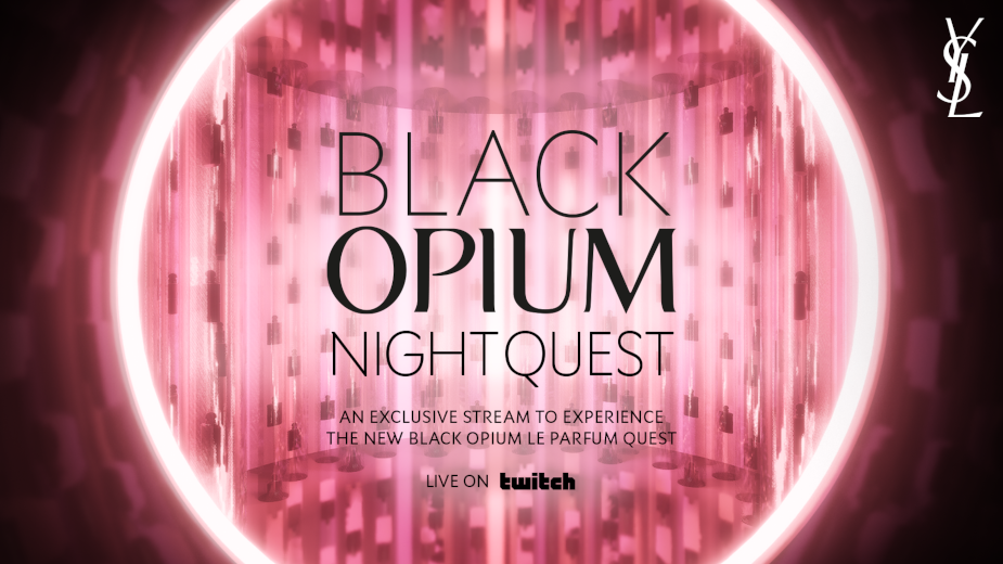 YSL Beauty Hosts First-Ever Twitch Community Quest to Reveal Black Opium | LBBOnline