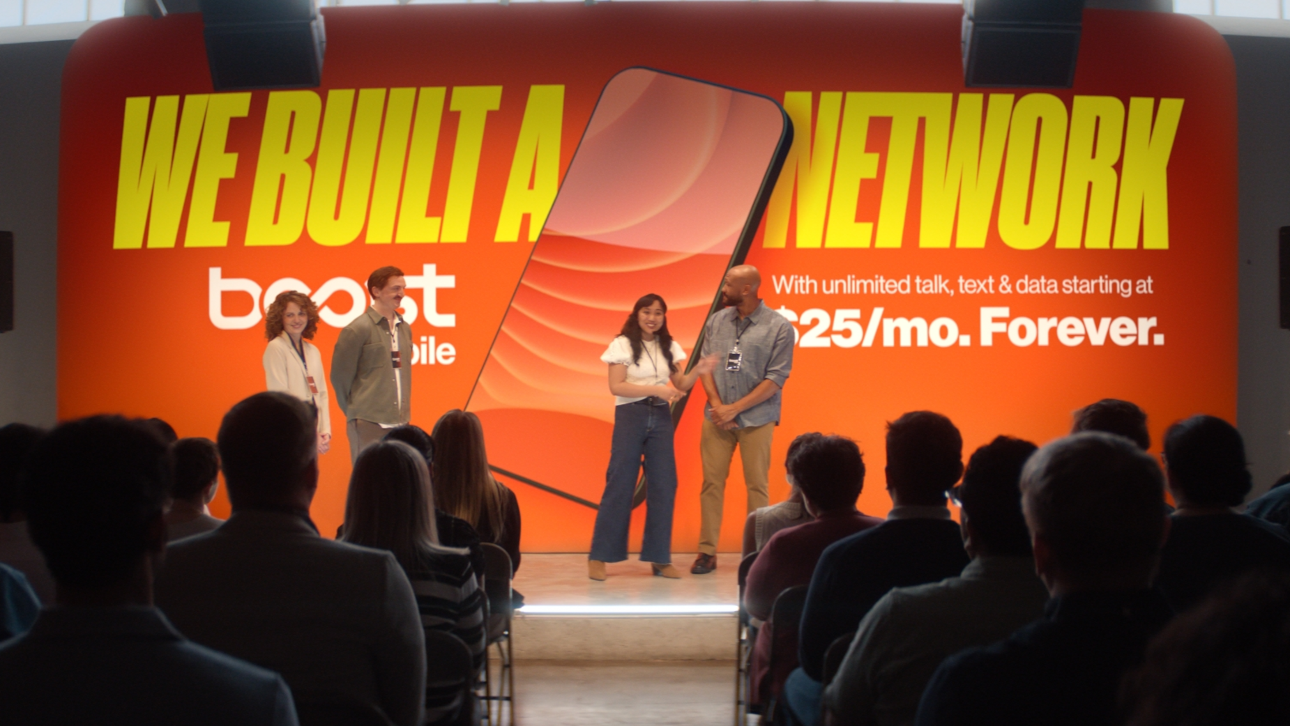 Boost Mobile Employees Spread on the Word on 5G Networks | LBBOnline