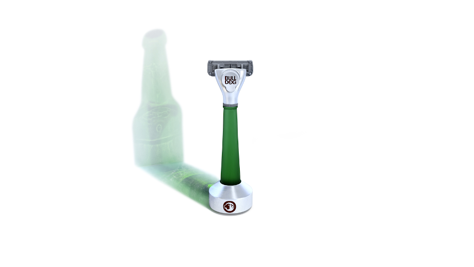Bulldog Skincare Unveils Recycled Glass Razor | LBBOnline
