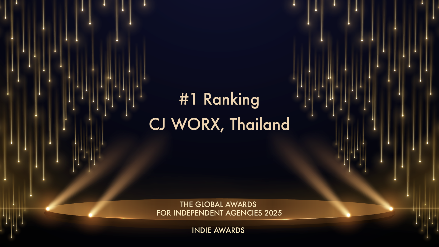 CJ WORX Earns No.1 Spot at Global Awards for Independent Agencies 2025 | LBBOnline
