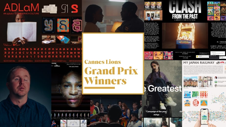Cannes Lions 2023 Grand Prix Winners in Entertainment, Design, Digital ...