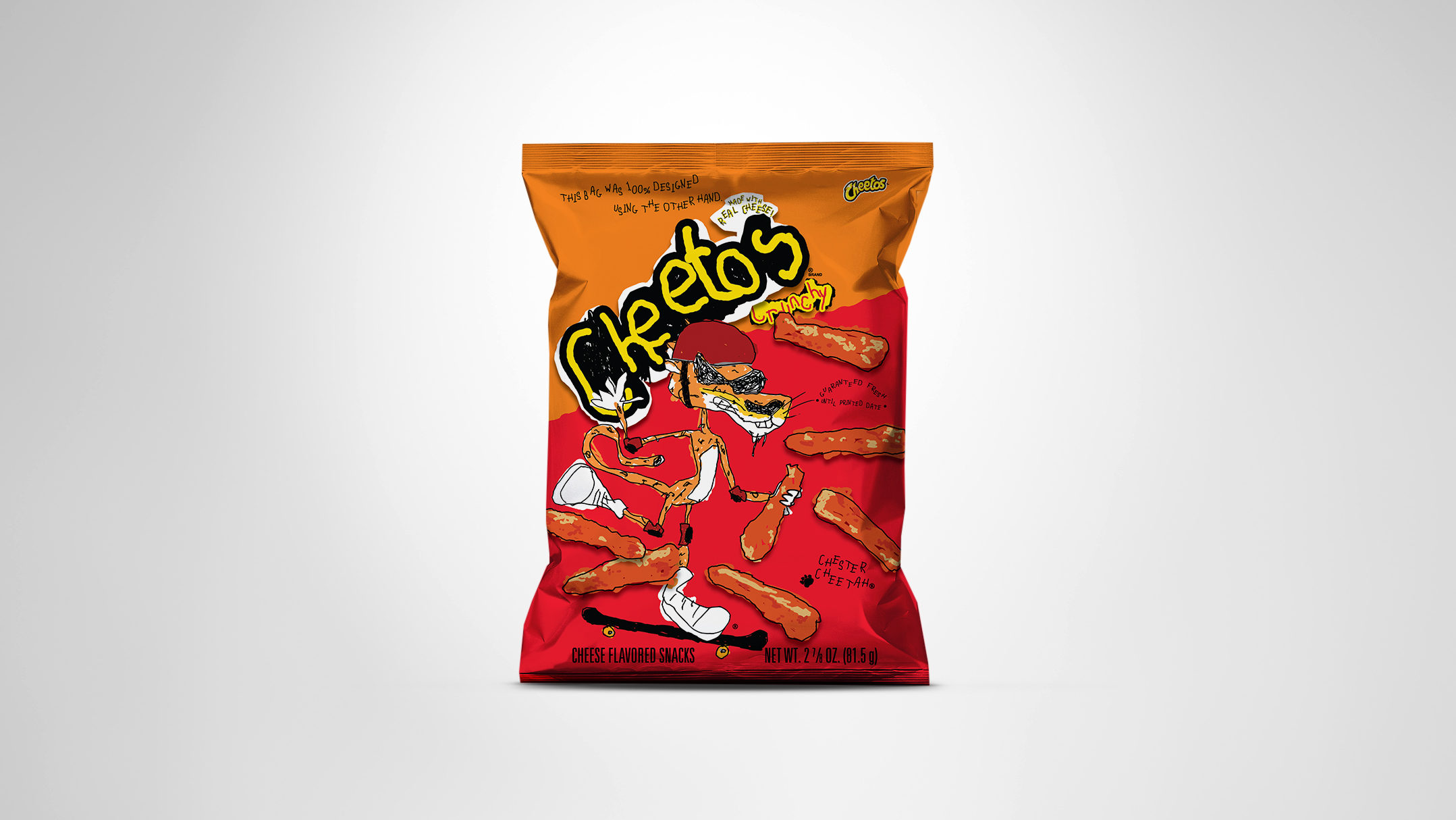 Cheetos' New Type Face Is Designed by the Other Hand | LBBOnline