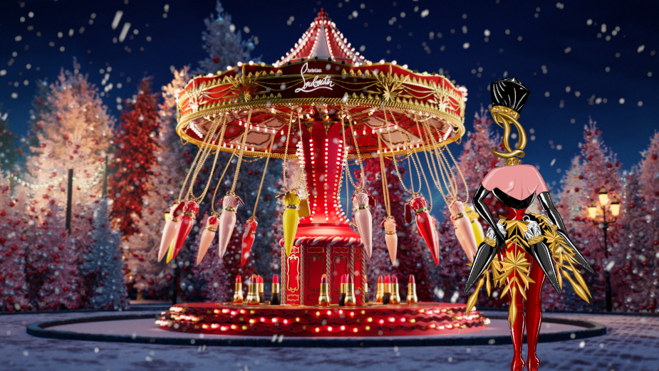 Enter the World of Christian Louboutin's Colourful Christmas Fairground ...