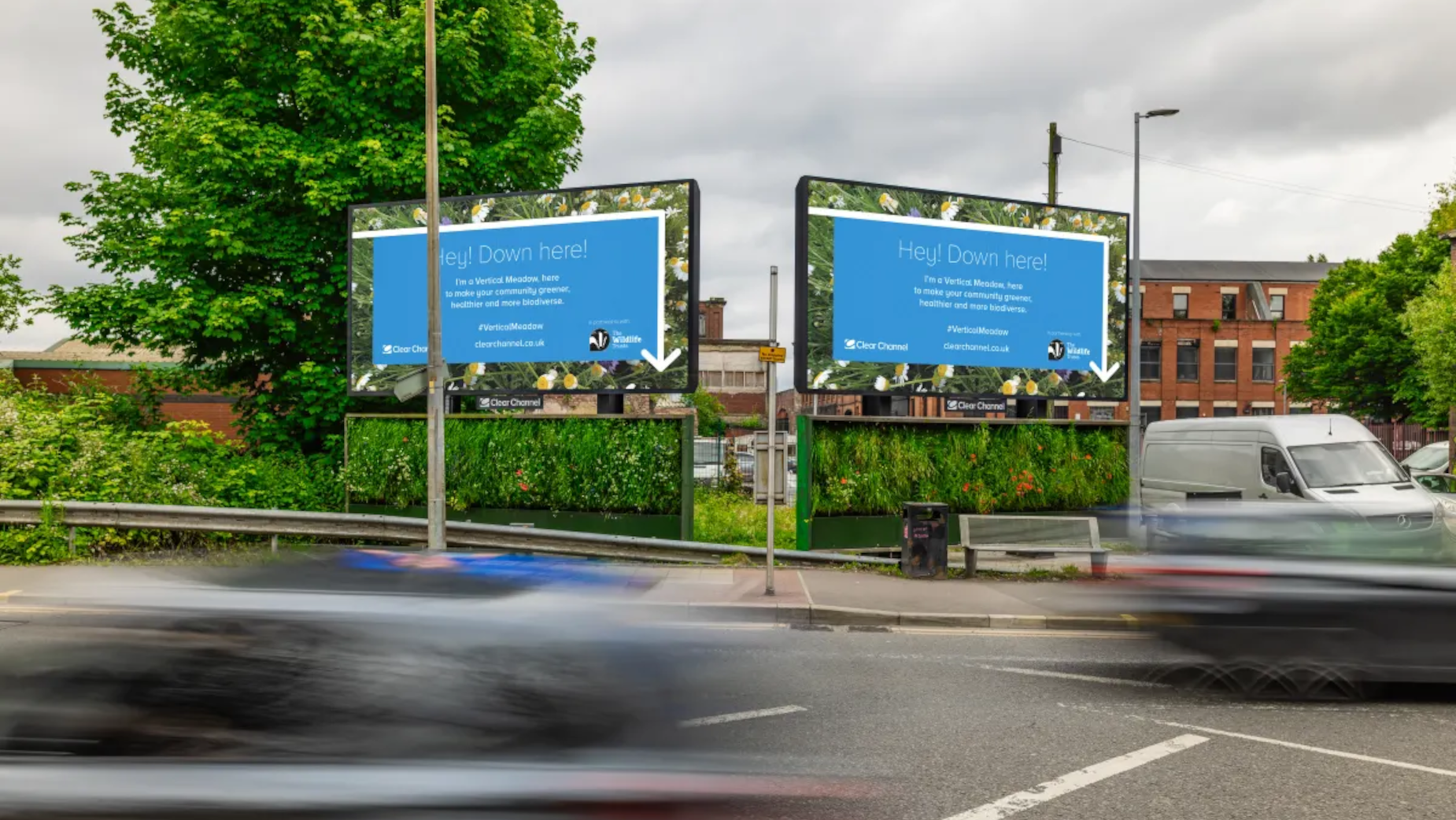 Clear Channel's Vertical Meadows Promote Green Infrastructure | LBBOnline
