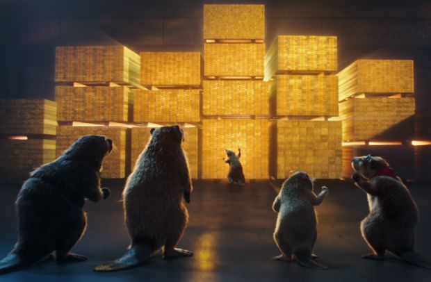 A Family of Beavers Steal Pine in This Comedic Spot for an American ...