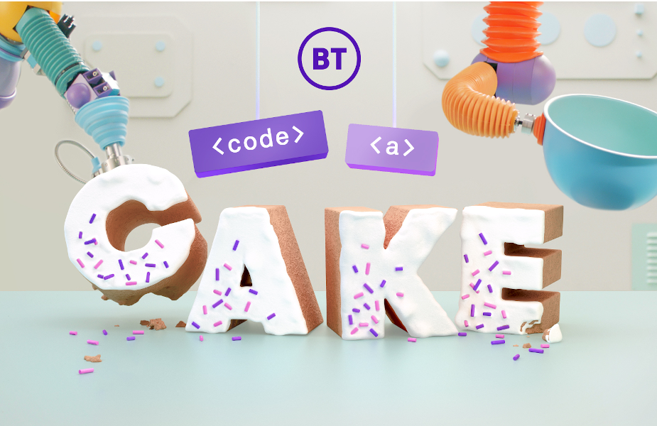 BT’s Code a Cake Enlists Baking Robots to Teach Digital Skills | LBBOnline