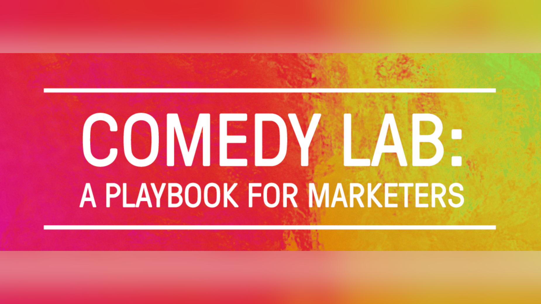 The Martin Agency and New York Comedy Festival Launch Comedy Lab: A ...
