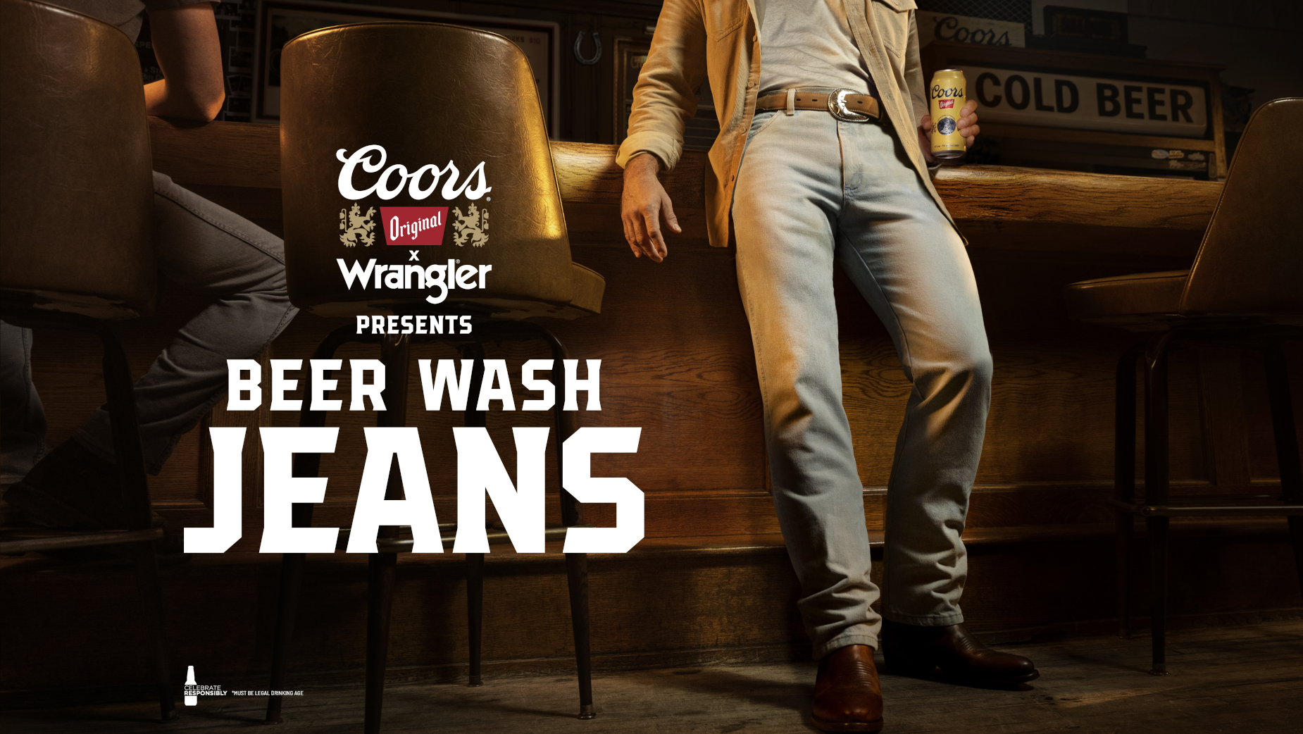 Beer Meets Western Wear for Coors Original and Wrangler's Beer Wash Jeans | LBBOnline