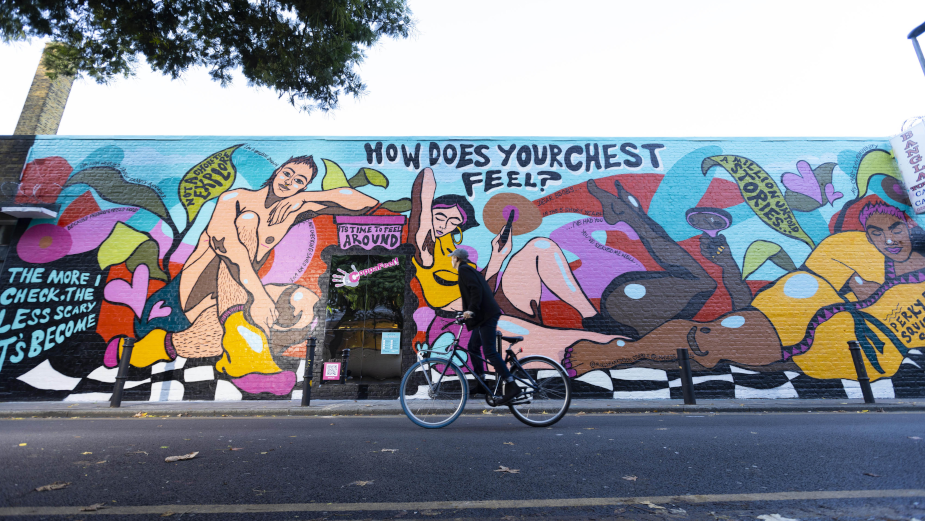 CoppaFeel!'s Giant UGC Mural Encourages People to Get to ‘Know Yourself ...