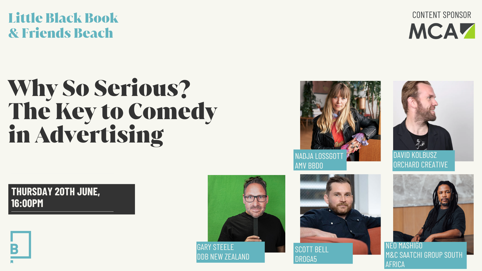 Meet The Panellists: Why So Serious? The Key to Comedy in Advertising ...