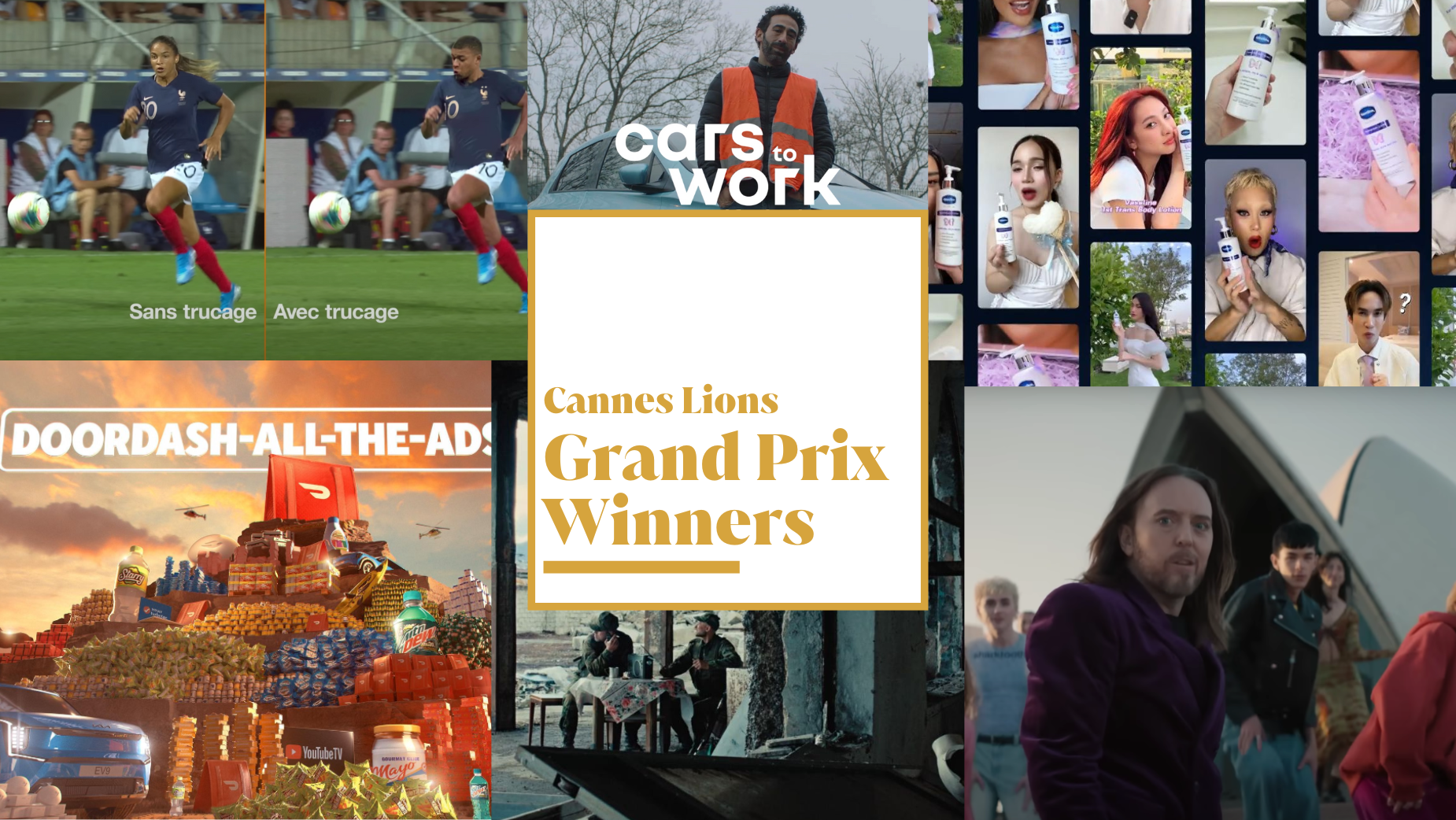 Cannes Lions 2024 Grand Prix Winners in Lion for Change, Sustainable ...