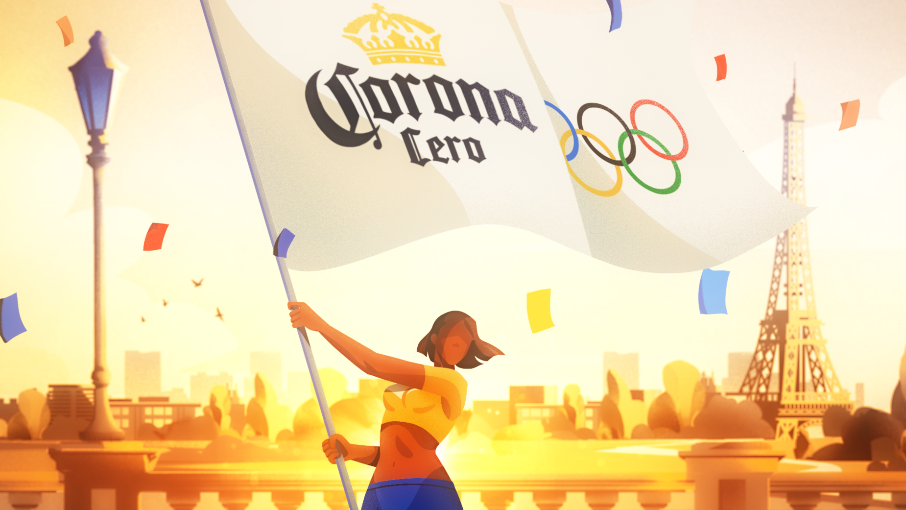 Corona Celebrates Every Golden Moment as Official Partner of Paris 2024 ...