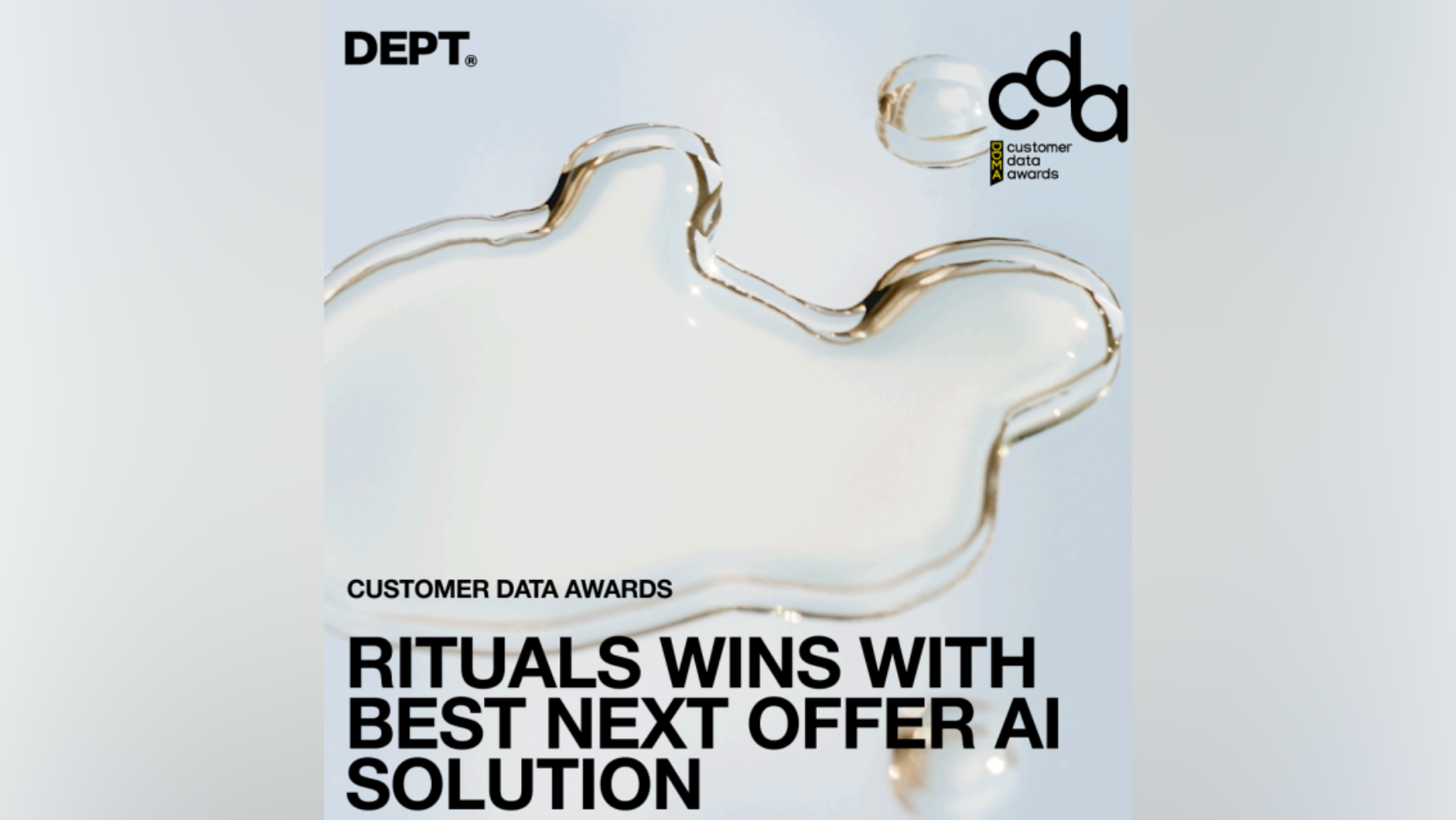Rituals and DEPT Win Customer Data Award with AI Solution to Boost Shopping Experience | LBBOnline