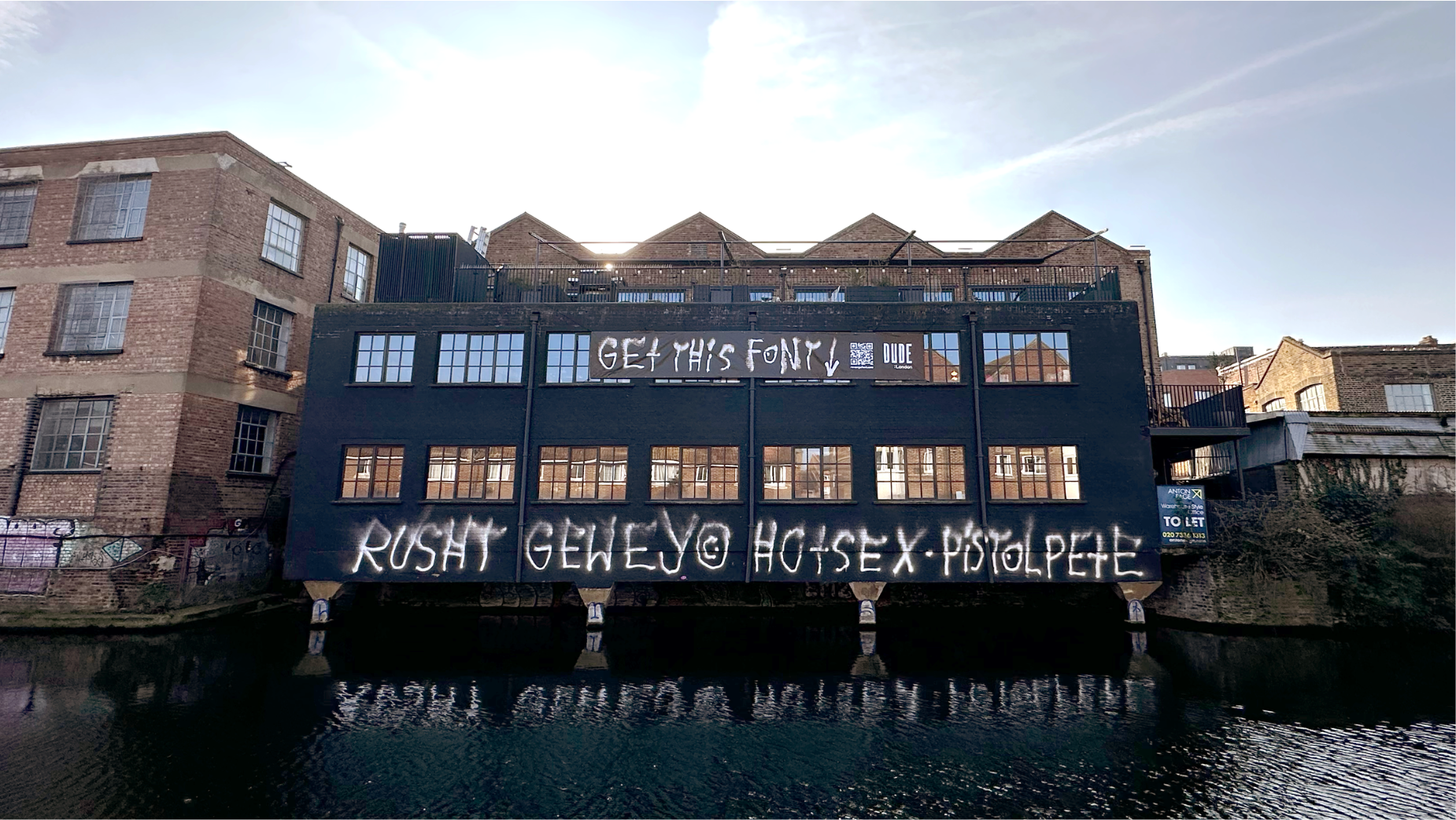 DUDE Creates World’s First Revenge Font from ‘Graffiti’ | LBBOnline