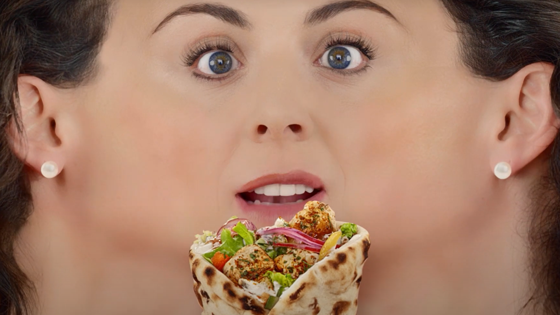 Flatbread Brand Deli Kitchen Flattens Faces for Bold Spot | LBBOnline