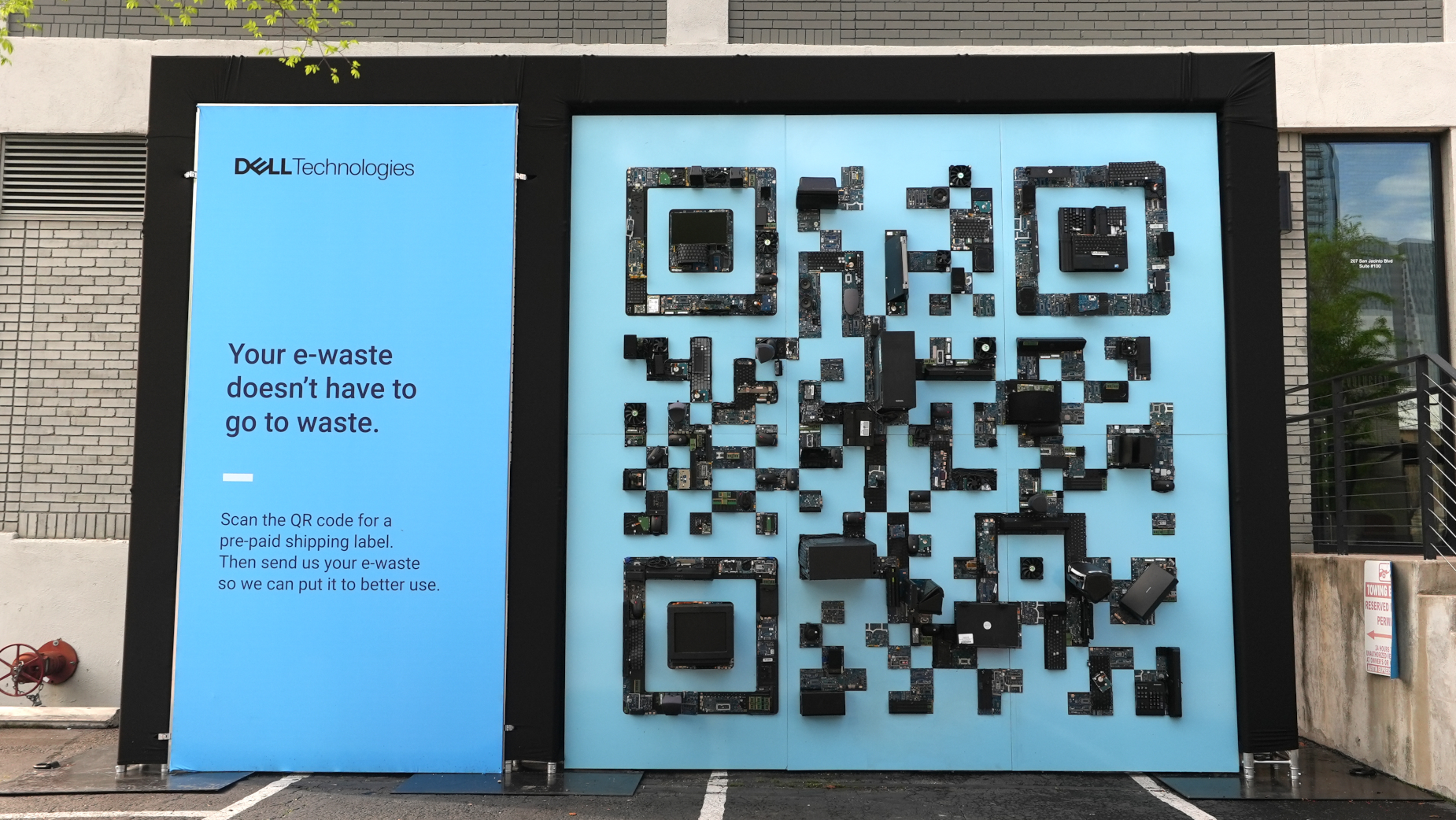 Dell Technologies' Giant QR Code Highlights Growth in E-waste | LBBOnline