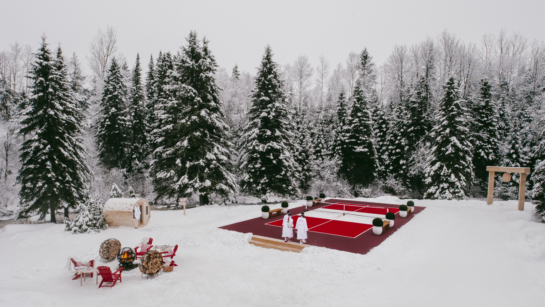 Destination Canada Unveils World’s First Winter Pickleball Spa | LBBOnline