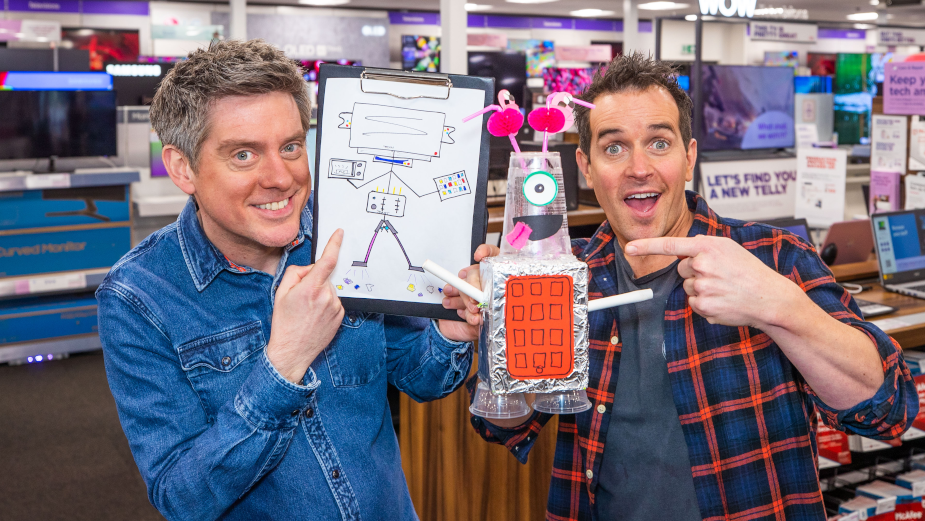 Currys PC World and TV Duo Dick and Dom Get Kids to 'Do the Robot' During Lockdown | LBBOnline