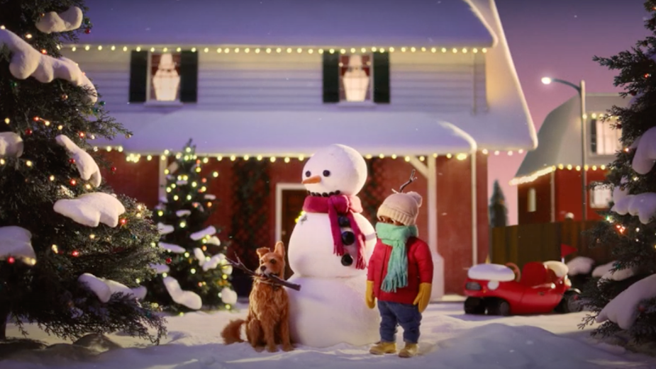 GREENIES Pits Dog Against Snowman for Hilarious Stop Motion Christmas ...