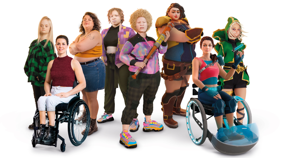 Dove Challenges Women's Representation in Gaming with Avatars Inspired ...