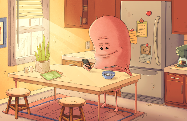 This Animated Kidney Calls Attention to Chronic Kidney Disease | LBBOnline