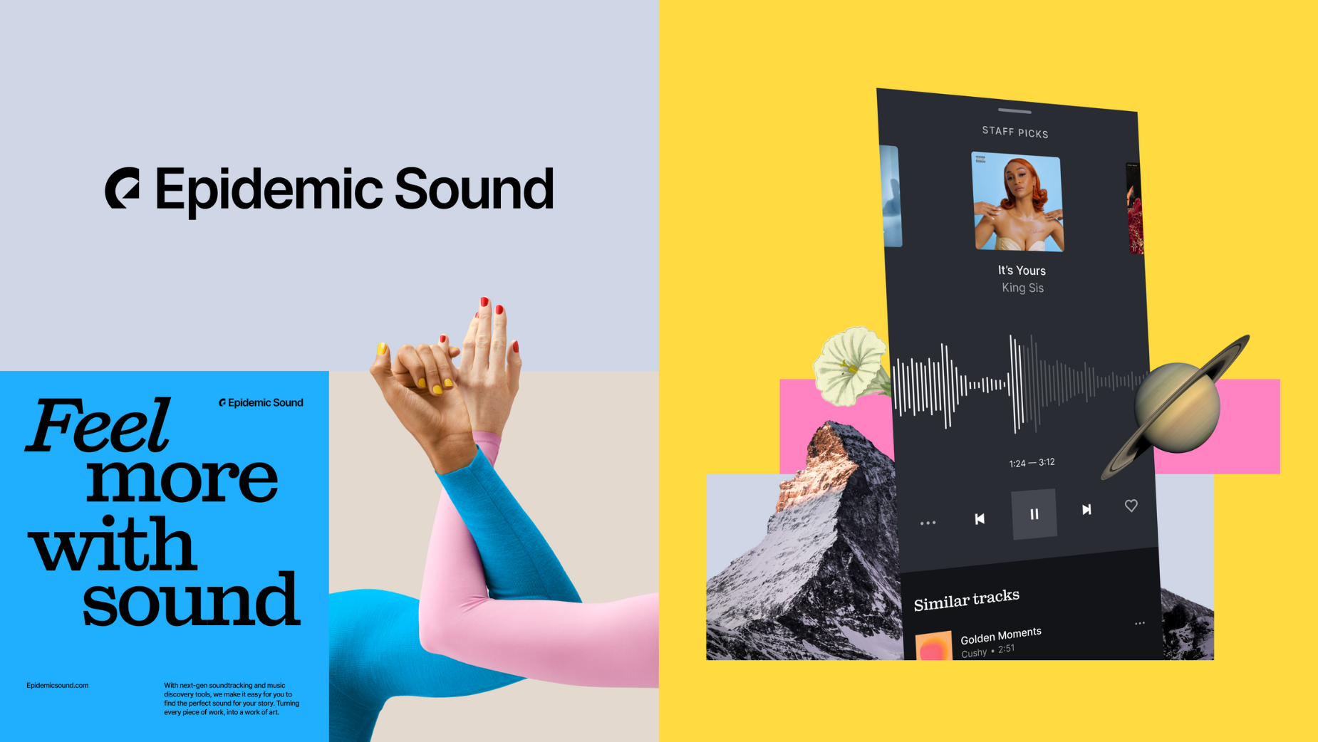 Global Soundtracking Platform Epidemic Sound Unveils New Brand | LBBOnline