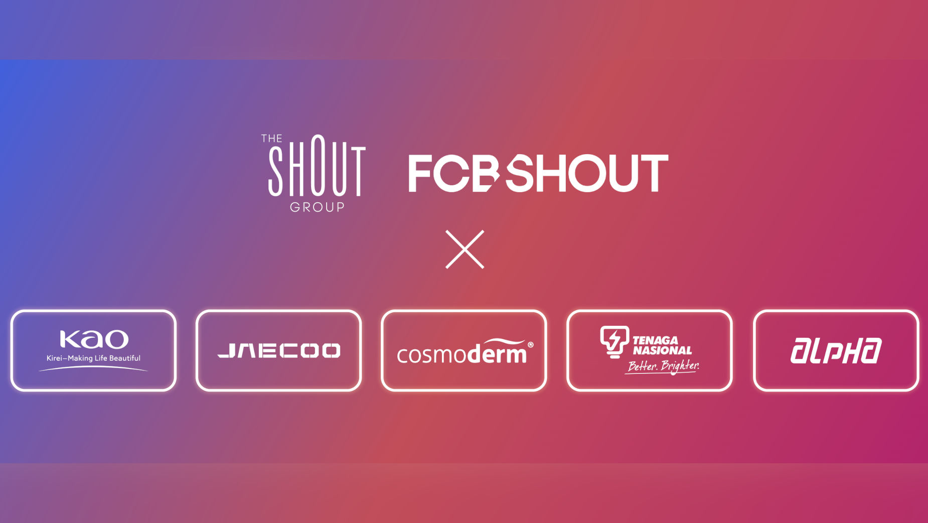 The Shout Group Unveils 5 New Clients for FCB Shout | LBBOnline