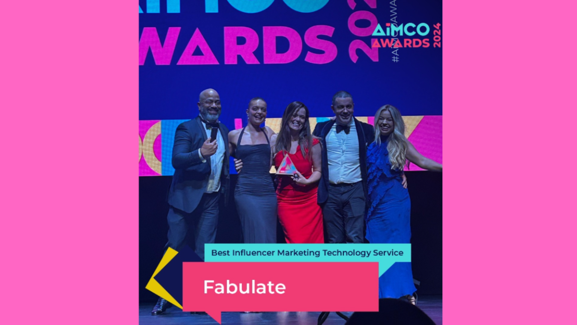 Fabulate Wins Best Influencer Marketing Technology Category at AiMCO ...