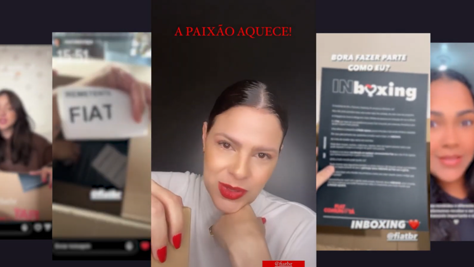 Fiat's Influencer 'Inboxing' Promotes Passion Drives Warmth Program ...