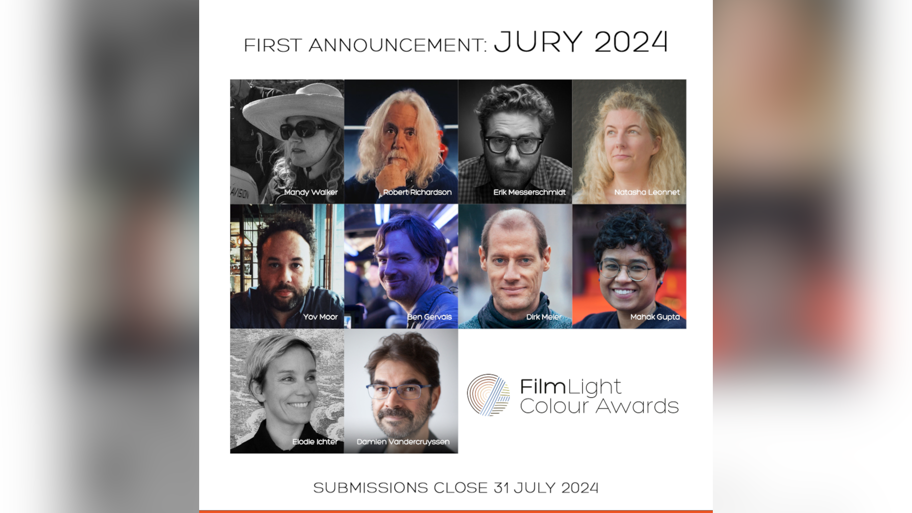 FilmLight Announces First Esteemed Jury Members for 2024 FilmLight ...