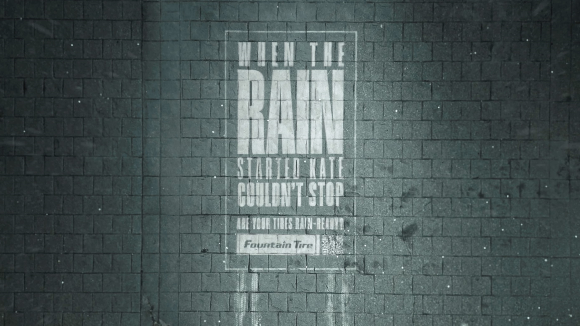 Fountain Tire Uses Rain to Highlight the Hazards of Driving in Wet Conditions | LBBOnline