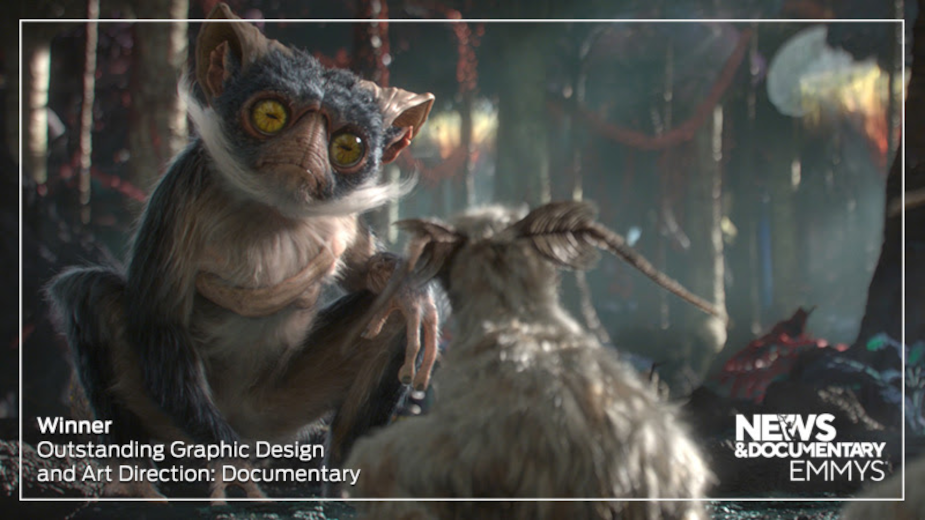 Framestore Nets Emmy for Alien Worlds Creativity | LBBOnline