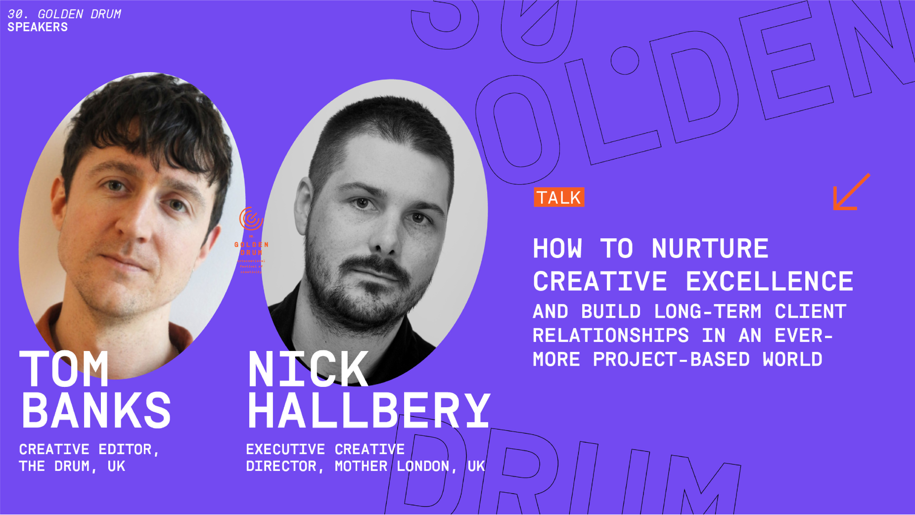 Tom Banks and Nick Hallbery Set to Speak at Golden Drum on Creative ...