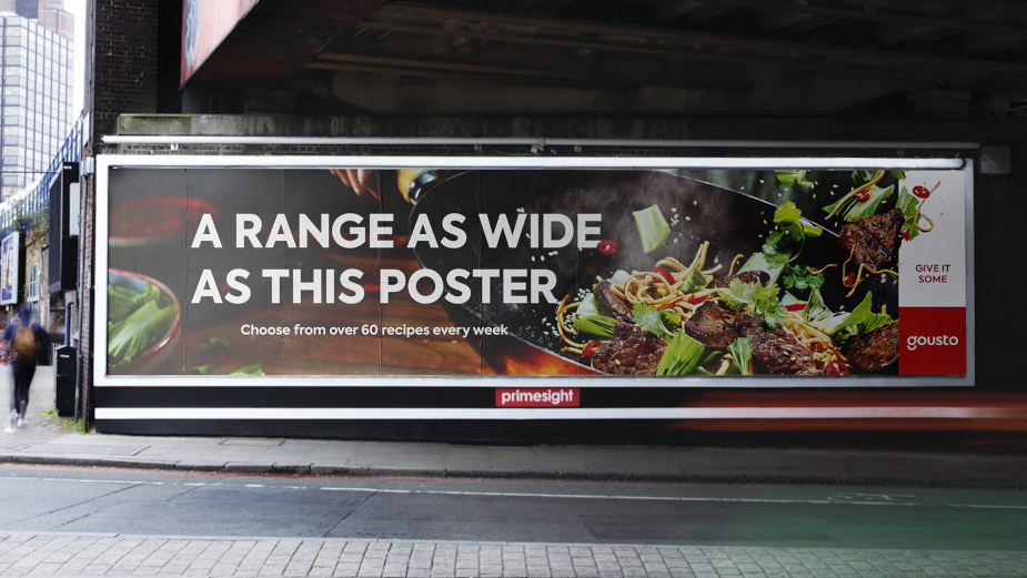 Gousto Gives It Some for Disruptive OOH Takeovers | LBBOnline