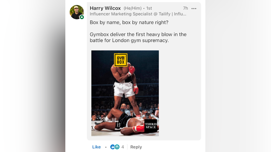 Gymbox Takes on Other Fitness Gyms with Cheeky Google Ads | LBBOnline